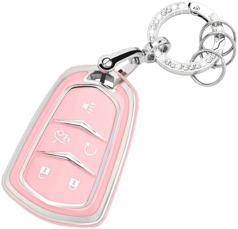 Amazon.com: PIFOOG Key Fob Cover for Cadillac XT4 XT5 XT6 CTS SRX ATS ...