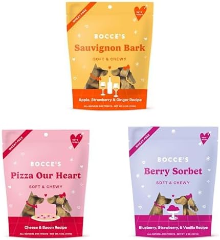 Amazon.com : Bocce's Bakery Date Night Treat Bundle for Dogs, Wheat ...
