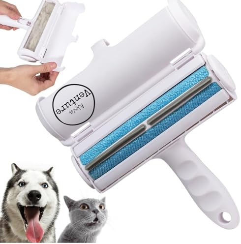 Amazon.com: FluffPals Roller Pet Hair Remover and Reusable Lint Roller ...