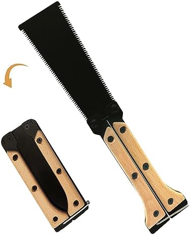 5.5 Inch Hand Saw Woodworking Tools,SK5 Blade Folding Saw,13/14 TPI ...