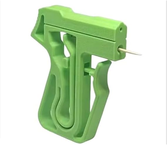 Amazon.com: Toothpick Launcher, Green 3D-Printed Design, One-Piece ...