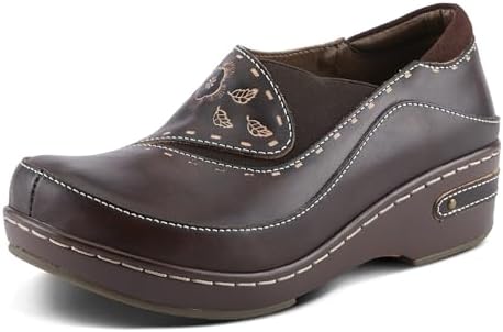 Amazon.com | Spring Step L'Artiste Burbank Leather Clogs for Women ...