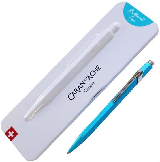 Amazon.com : CARAN D'ACHE NF0849-681 Caran d'Ache Ballpoint Pen, Oil-based, 849 Color Matte X ...