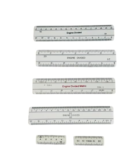 Pocket Plastic Scale 2 and 6 Inch Patwari Area Measurement Lekhpal ...