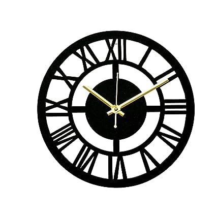 Buy CLOCK HUB Decorative Analogue Wall Clock for Room, Living Room ...
