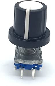 Amazon.com: DOUKI Rotary Encoder Code Switch EC11 Audio Digital with Push Button Switch 5Pin ...