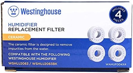 Amazon.com: Westinghouse Ceramic Ball Filter for Humidifiers - 4 Pack ...