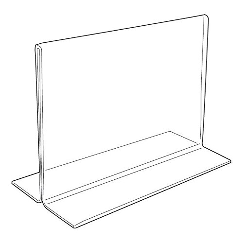 Amazon.com: Horizontal Acrylic Sign Holder 7" x 5" Tall : Office Products