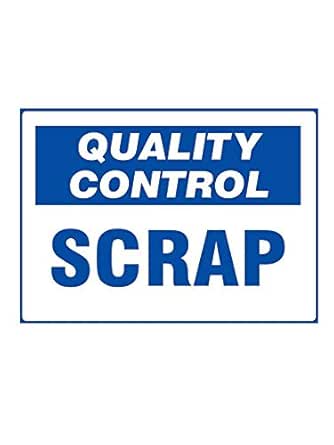 999Store office supplies sunboard Quality Control Scrap sticker signage ...