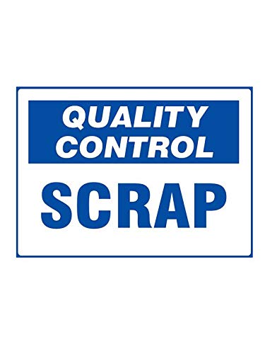 999Store office supplies sunboard Quality Control Scrap sticker signage ...