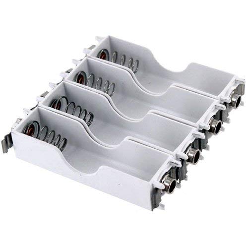 Amazon.com: Plastic AA Battery Holders - Block of 4 : Electronics