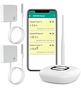 Amazon.com: WiFi Freezer Thermometer Alarm with Digital Monitor Hub ...