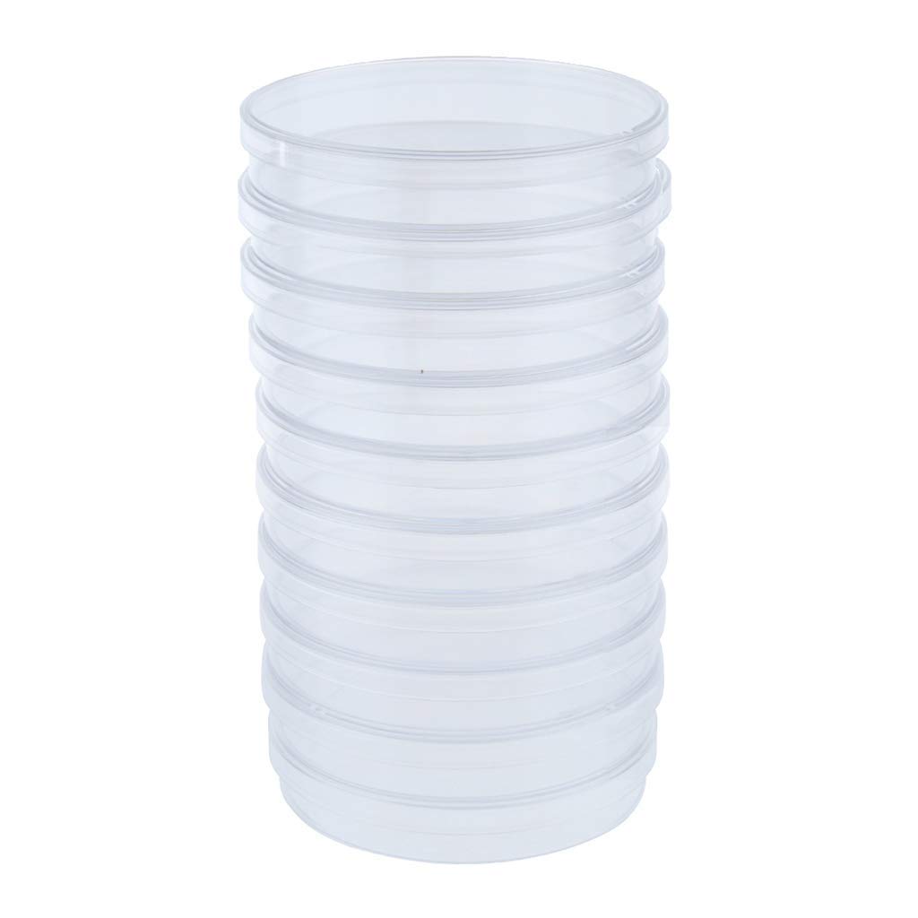 Lot de 10 boîtes de pétri stériles en Plastique Transparent AOD (90 mm ...