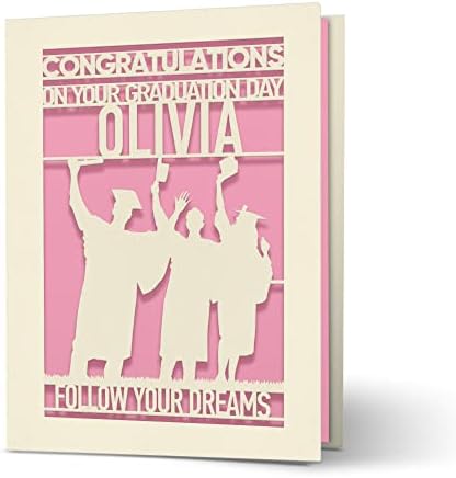 Personalised Graduation Cards for Him Her Daughter Son Graduates ...
