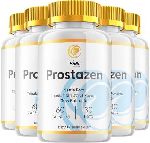 Amazon.com: Vitamoon (5 Pack) Prostazen Prostate Support Capsules – Prostazen Pills Supplement ...