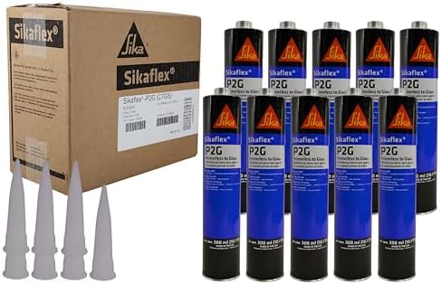 Amazon.com: Sika SikaFlex P2G Primerless to Glass Windshield, Auto ...