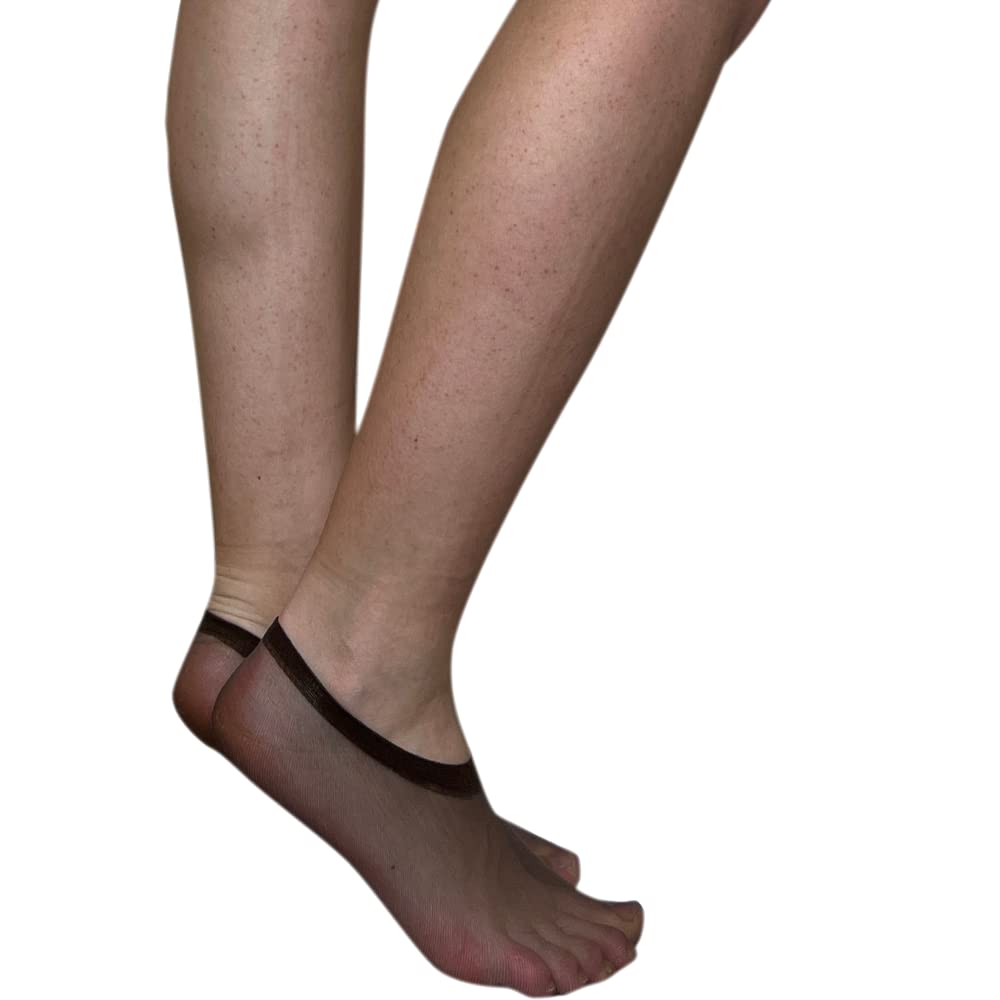 Amazon.com: Sheerly Touch-Ya, Sheer Foot Sock, 12 Pairs, Made In Taiwan ...