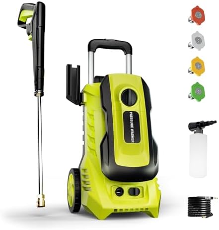 Amazon.com : Electric Pressure Washer 4000 PSI Max 2.6 GPM Portable ...