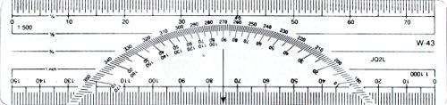 Westcott 6-Inch Metric Protractor Ruler (W-43 BP in Pakistan | WellShop.pk