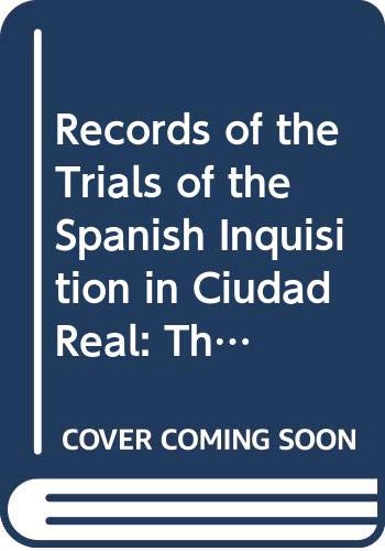Amazon.com: Records of the Trials of the Spanish Inquisition in Ciudad ...