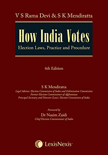 How India Votes - Election Laws, Practice And Procedure : V S Rama Devi ...