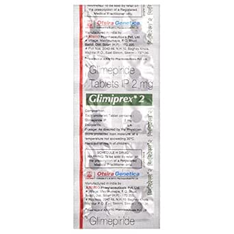 Glimiprex 2 - Strip of 10 Tablets : Amazon.in: Health & Personal Care