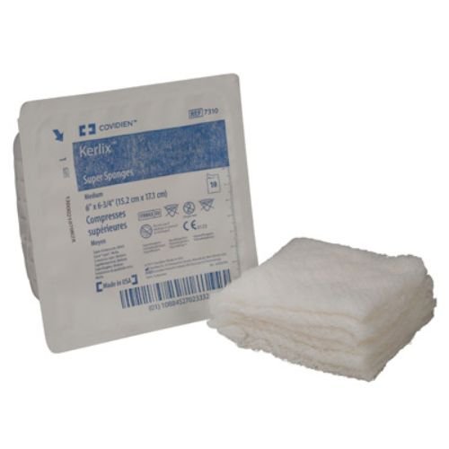 Amazon.com: Covidien 7310 Kerlix Super Sponges, Medium, 6" x 6-3/4 ...
