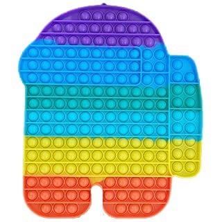Buy BLACKZAPP Among Us Pop it Game Big Size | Biggest Fidget Toys ...