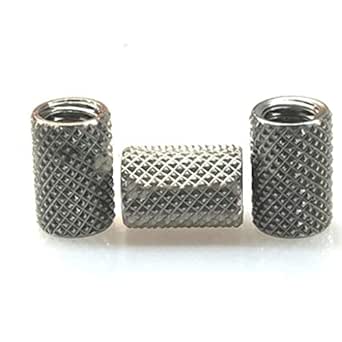 Coupling Nuts,Socket Nuts, 20pcs M3 M4 M5*6/8/10/12/15/18 304 Stainless Steel Knurled Insert nut ...
