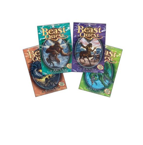 Beast Quest X4 with Poster Pack - BCA: Amazon.co.uk: 9781408302835: Books