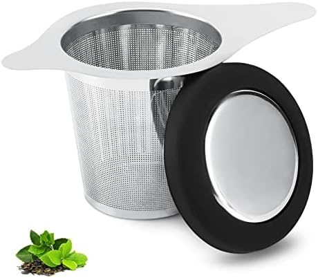 Amazon.com: 2 Pack Tea Strainers for Loose Tea Stainless Steel Tea ...