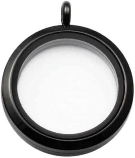 Amazon.com: RSACCSKY Memory Locket Charms,DIY Floating Round Locket ...