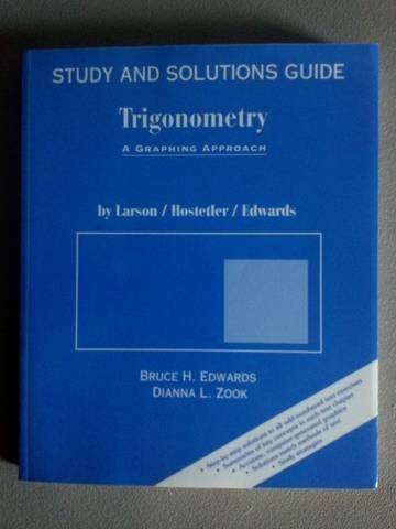 Amazon.com: Study and Solutions Guide for Trigonometry: A Graphing ...