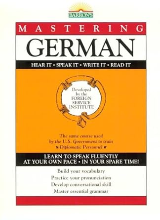 Amazon.com: Mastering German (Foreign Service Institute Language Series ...
