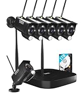 Amazon.com : Tonton 10CH Auto Track PT Wireless Security Camera System ...