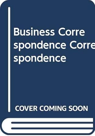Amazon.in: Buy Business Correspondence Correspondence Book Online at ...