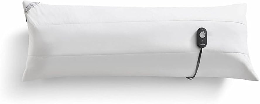 Amazon.com: 54 in. Heated Body Pillow with Temperature Controller White ...