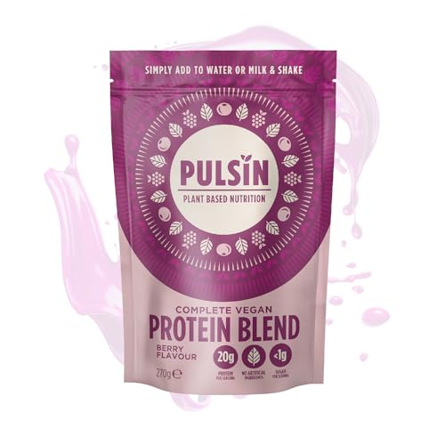 Pulsin - Complete Vegan Protein Blend - Plant Based Protein Powder ...