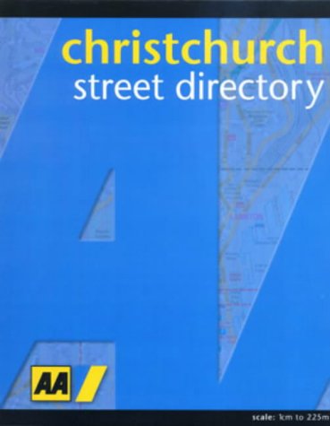AA Christchurch Street Directory (New Zealand Automobile Assoc): New ...