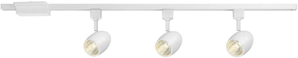 39.37 in. 3-Light White Dimmable LED Track Lighting Kit - Amazon.com