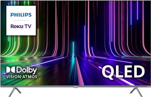 Philips Roku TV 55" 4K QLED Ultra HD Dolby Vision HDR 7800 Series Smart ...