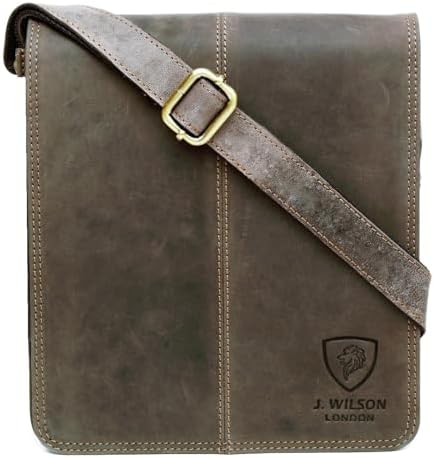 J. Wilson London 100% Pure Genuine Real Vintage Hunter Leather Handmade ...