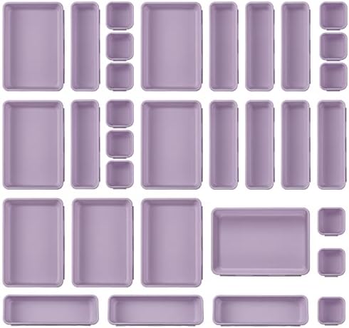 Amazon.com: Stackable Drawer Organizer, 3 PCS Versatile Bathroom and ...