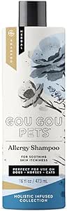 Amazon.com : Gou Gou Pets Holistic Natural Derived Allergy Pet Shampoo ...