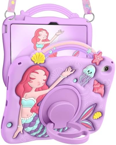 Amazon.com: Boaretiu for iPad A16 Case/10th Generation Case - Girls ...
