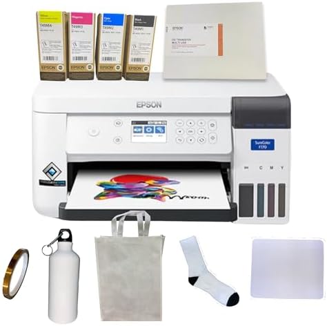 Amazon.com: Epson SureColor F170 Dye-Sublimation Printer. Includes Full ...