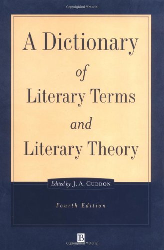 Amazon.com: A Dictionary of Literary Terms and Literary Theory (The ...
