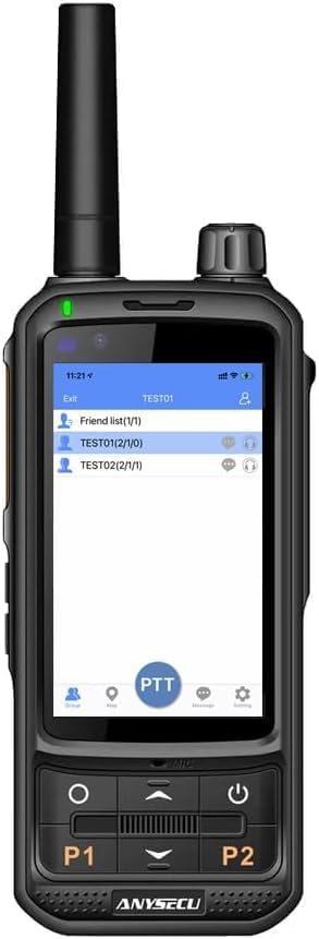 Amazon.com: Anysecu W6 Pro 2G+16GB Unlocked POC Radio Global Frequency ...