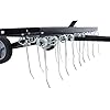 Amazon.com : 40-Inch Tow Behind Dethatcher with Spring Steel Tines ...