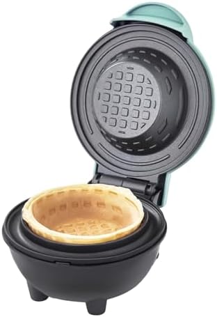 Waffle Cone Maker Machine - Even Heating 350W | Electric Waffle Bowl ...